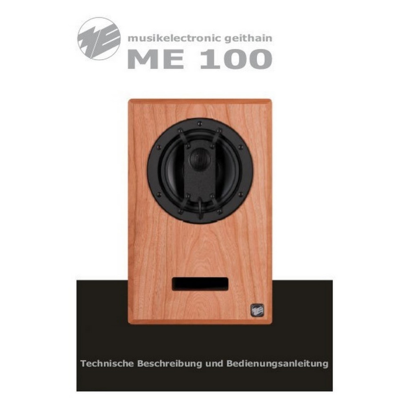 ME Geithain 德國同軸2路書架喇叭 ME100 價錢、規格及用家意見 - 香港格價網 Price.com.hk