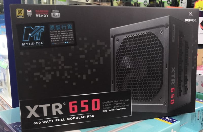 XFX XTR Series 650W 80 Plus Gold Fully Modular PSU (P1-650B-BEFX) 價錢、規格 ...