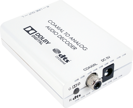 Cypress DCT-1DD Coaxial Digital Audio to Stereo Analog Audio Decoder ...