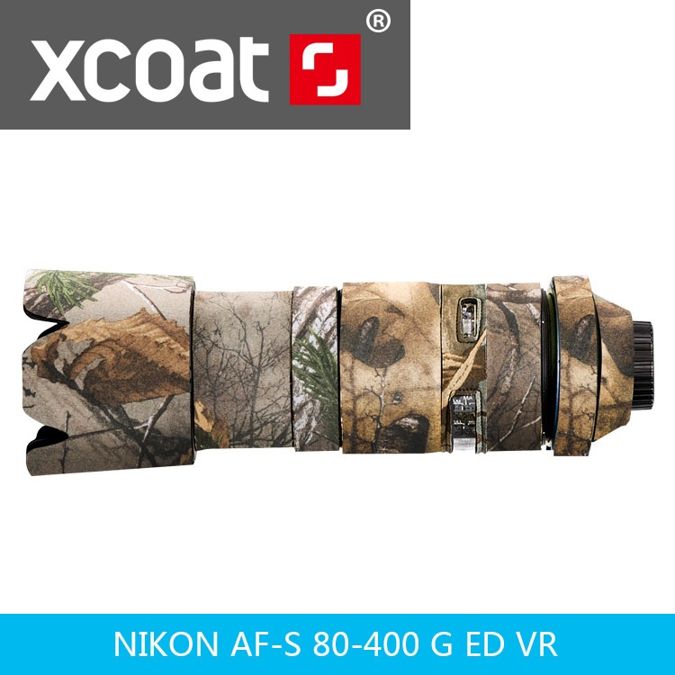 XCOAT Lens protection Camouflage Coat (For Nikon AF-S 80-400mm F/4-5.6G ...