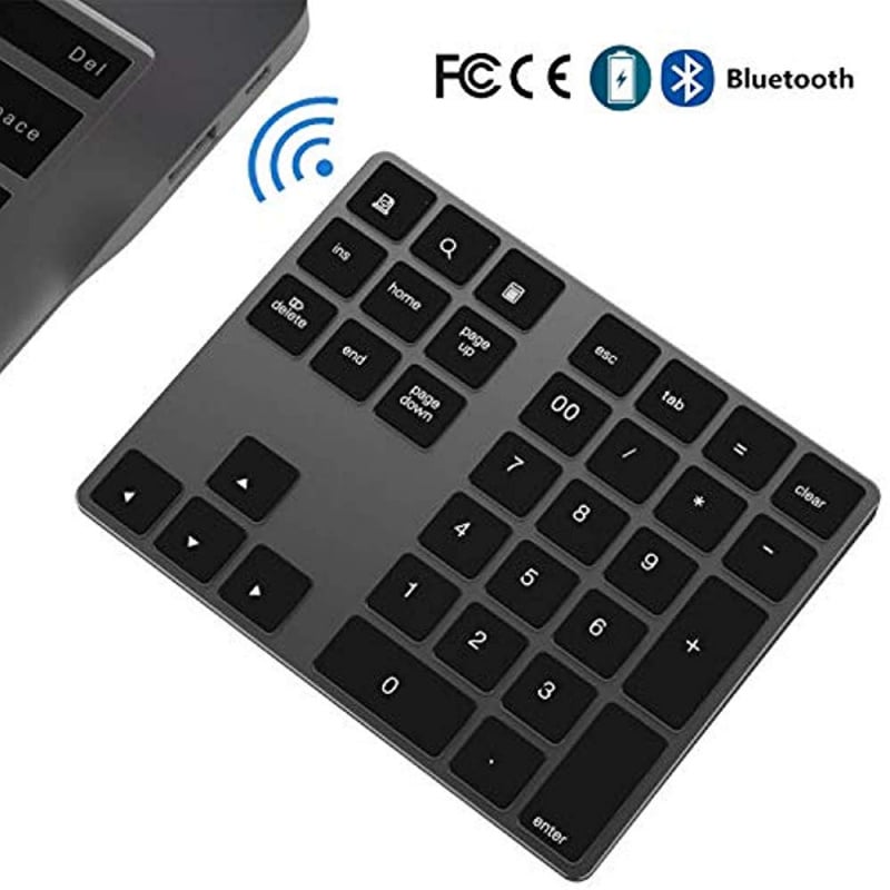 SmarterWare Bluetooth Numeric Keypad (Slim 34 Keys) 價錢、規格及用家意見 - 香港格價網 ...