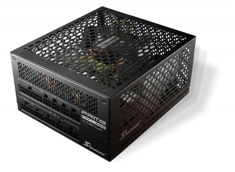 Seasonic Prime Titanium Fanless 600W 80 Plus Titanium Fully-Modular PSU ...