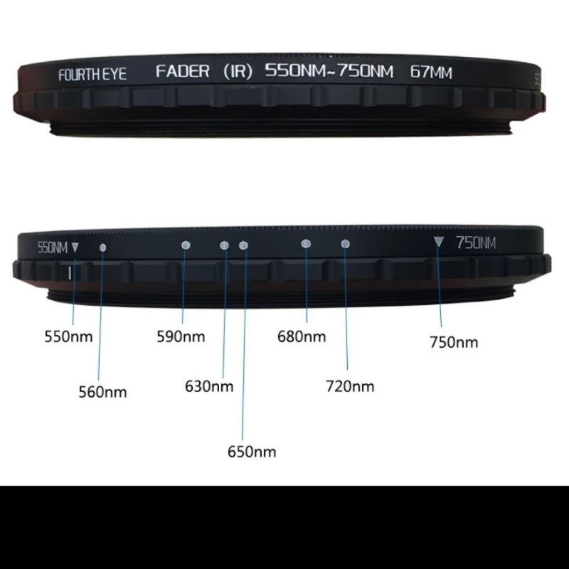 FOURTH EYE 77mm FADER IR 550-750nm Filter 可調紅外線濾鏡 價錢、規格及用家意見 - 香港格價網 ...