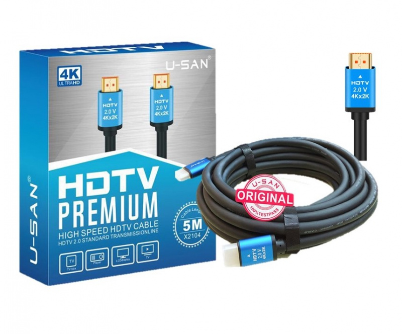 U-SAN HDMI Premium Cable - ULTRA HD 4K*2K 60Hz V2.0 Cable (Support 3D ...