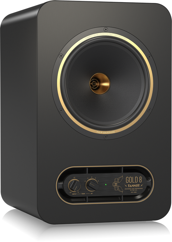 TANNOY Gold 8 Premium 300 Watt Bi-Amplified Nearfield Studio Reference ...