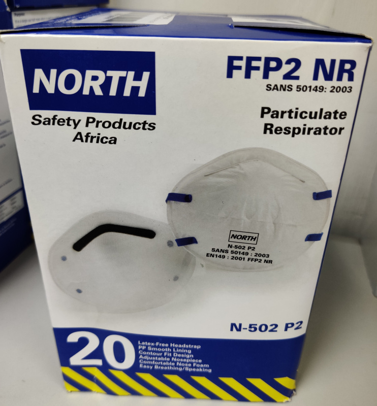 North FFP2 NR Particulate Respirator 口罩 (20個) N-502 P2 價錢、規格及用家意見 - 香港格 ...