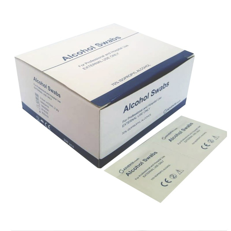 ADVENTA Health 70% Alcohol Swabs 酒精抹手紙 (1盒200個裝) 價錢、規格及用家意見 - 香港格價網 ...