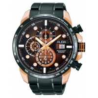 Alba Sign-A 系列 計時石英黑鋼手錶 AV6024X1 價錢、規格及用家意見 - 香港格價網 Price.com.hk