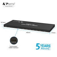 Portta HDMI 4x4 矩陣切換器 4K@30Hz N4MTX44 價錢、規格及用家意見 - 香港格價網 Price.com.hk