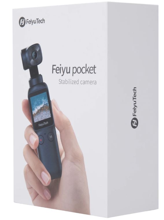 Feiyu Tech 飛宇 Pocket Smart Compact 4K 6-axis Stabilized Handheld Camera ...