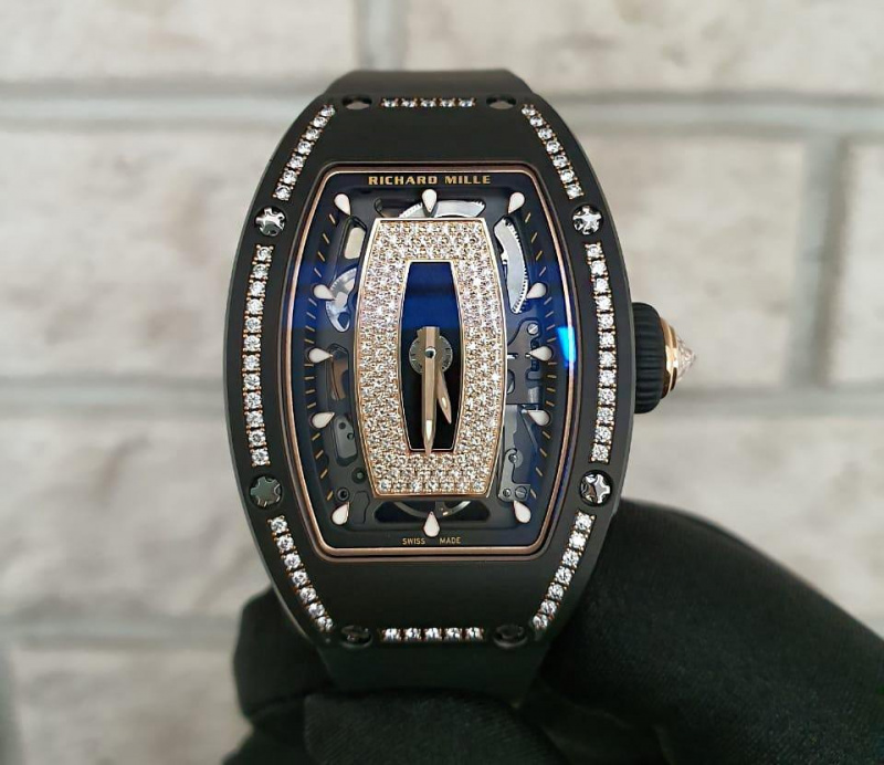Richard Mille Black Ceramic Gem Stone Diamond Black Lip RM 07-01 價錢、規格及 ...