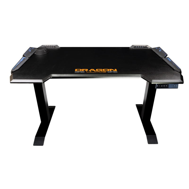 Dragon War Height Adjustable Gaming Desk 專業電競電動升降枱 GT-007 價錢、規格及用家意見 ...