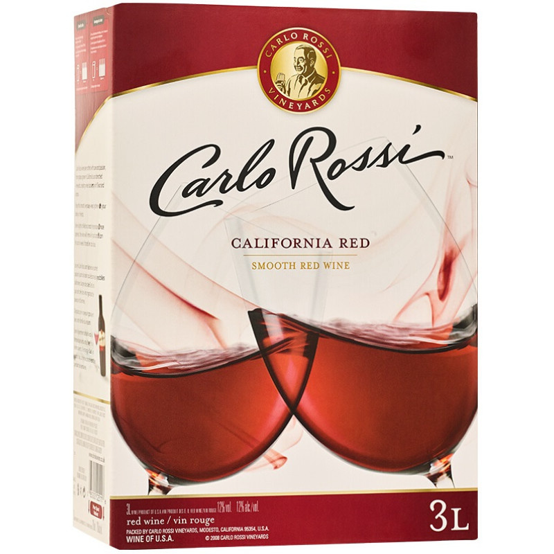 Carlo Rossi California Red Wine 3L (兩盒裝) 價錢、規格及用家意見 - 香港格價網 Price.com.hk