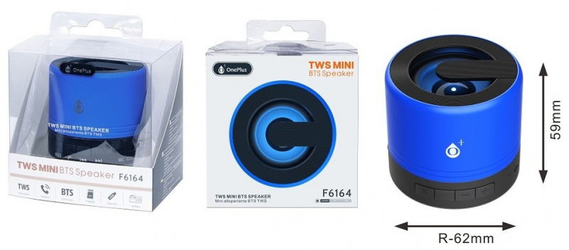 OnePlus Mini Bluetooth Speaker Joltex, with LED Light, TWS 3W, FM/TF ...