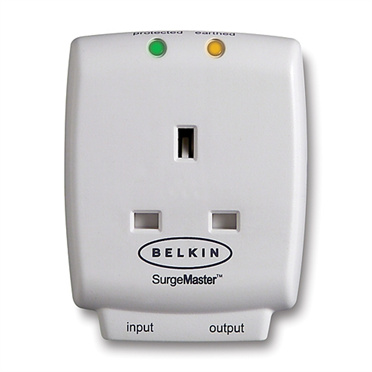 Belkin MasterCube Home Series 1-Outlet SurgeCube Socket Surge Protector ...