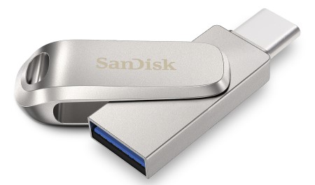 SanDisk Ultra Dual Drive Luxe USB Type-C 1TB (USB 3.1 Gen 1) (SDDDC4 ...