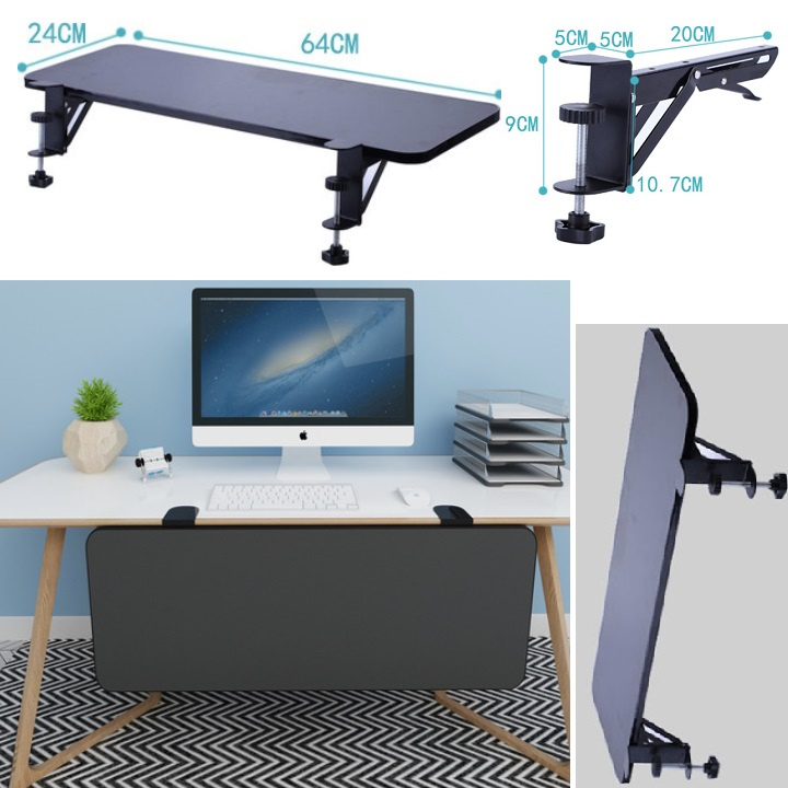 CyberTech Steel Fiberboard (Instant Installtion) Keyboard Tray (64 x 24 ...