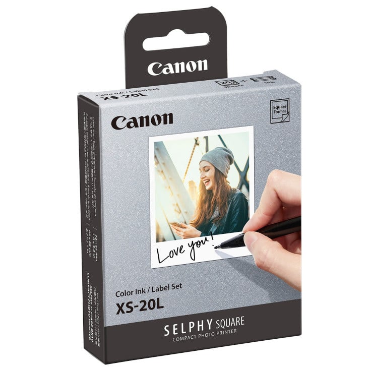 Canon Color Ink / Label Set 原裝彩色墨盒 / 貼紙套裝 (20張) XS-20L 價錢、規格及用家意見 - 香港格 ...
