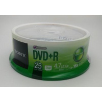 Sony DVD+R 燒錄光碟片 (25DPR47SP) 25片/筒 價錢、規格及用家意見 - 香港格價網 Price.com.hk