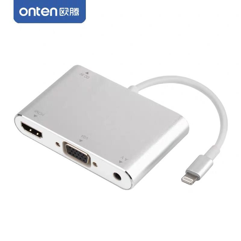 ONTEN Lightning to HDMI/VGA Digital AV Adapter 視頻轉換器 價錢、規格及用家意見 - 香港格價網 ...