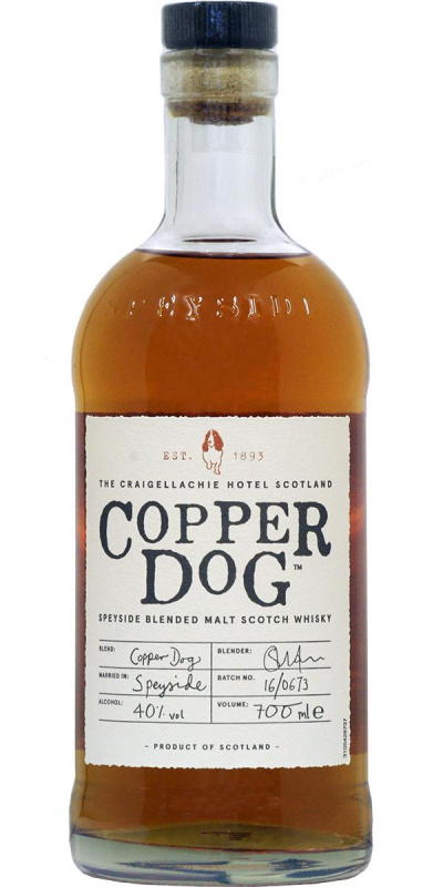 Copper Dog Speyside Blended Malt Scotch Whisky 700ml 價錢、規格及用家意見 - 香港格價網 ...