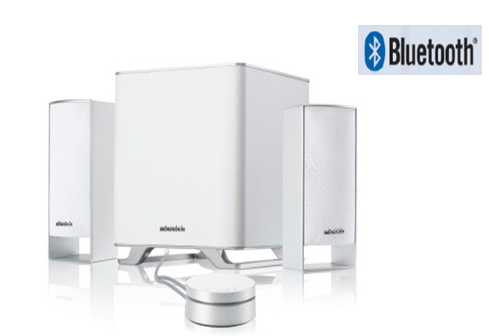 Microlab 2.1 Multimedia Speaker System with Bluetooth 藍牙多媒體喇叭 M-600BT ...