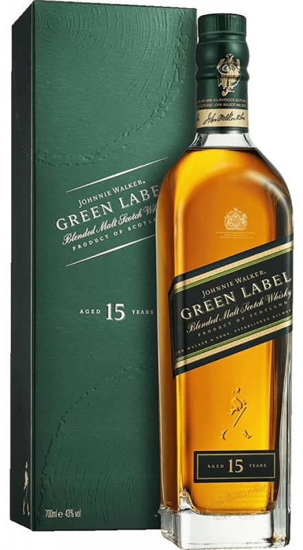 Johnnie Walker Green Label 15 Year Old Blended Malt Scotch Whisky 價錢、規格 ...