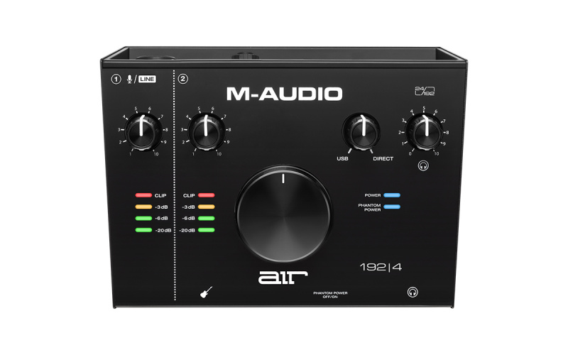 M-Audio 2-In/2-Out 24/192 USB Audio Interface 錄音介面 M38-AIR192X4 價錢、規格及用 ...