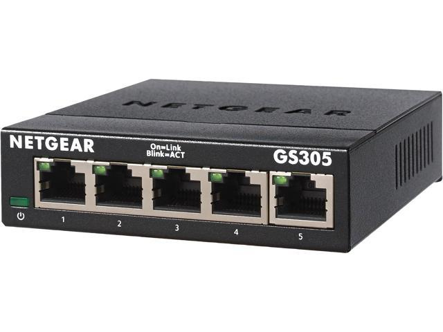 Netgear 5-Port Gigabit Ethernet Unmanaged Switch GS305 價錢、規格及用家意見 - 香港格 ...