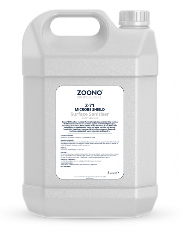 Zoono Microbe Shield 30-Day Protection Surface Sanitiser Z-71 長效30天消毒防 ...