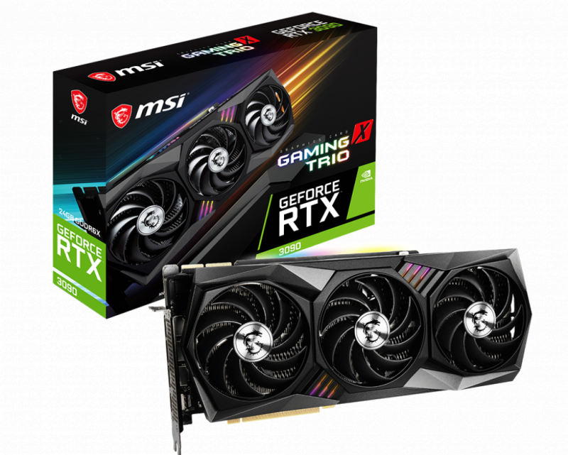 MSI GeForce RTX 3090 GAMING X TRIO 24G 價錢、規格及用家意見 - 香港格價網 Price.com.hk