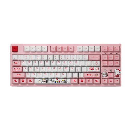 Akko Hello Kitty系列 粉軸機械式鍵盤 3108 V2 價錢、規格及用家意見 - 香港格價網 Price.com.hk