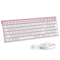 iClever GK03 Wireless Keyboard&Mouse Combo (Rose Gold) 價錢、規格及用家意見 - 香港格 ...