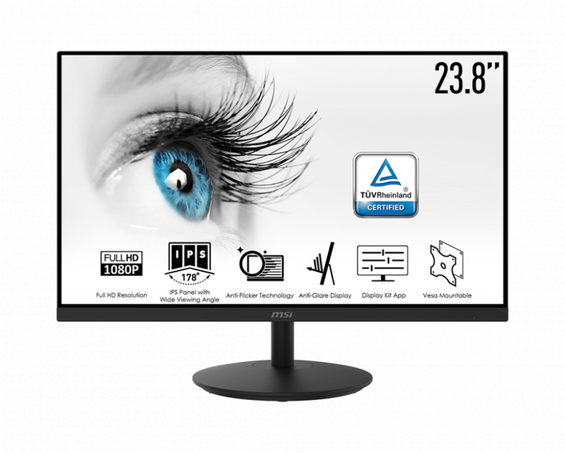 MSI 24 Inch PRO MP242 FHD Monitor 價錢、規格及用家意見 - 香港格價網 Price.com.hk