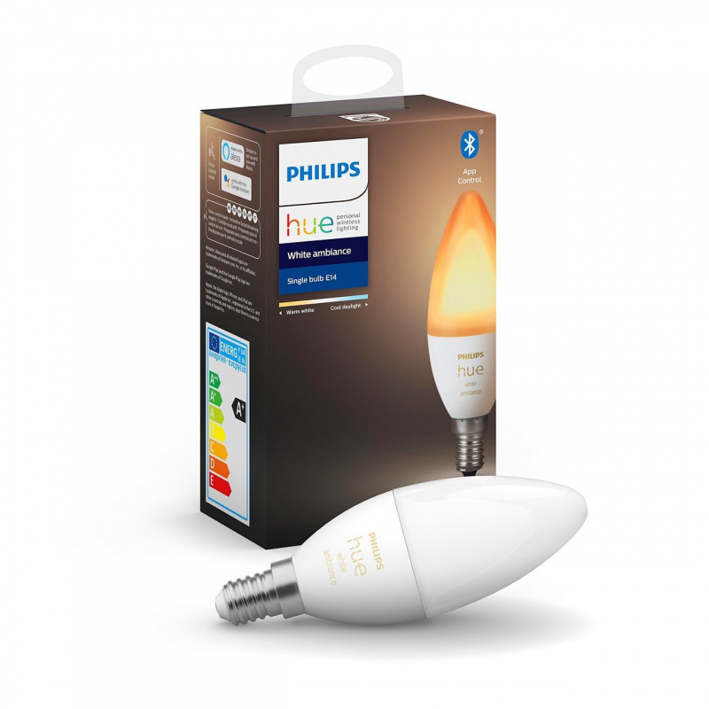Philips 飛利浦 Hue White Ambiance Bluetooth E14 B39 Bulb 5.2W 價錢、規格及用家意見 ...