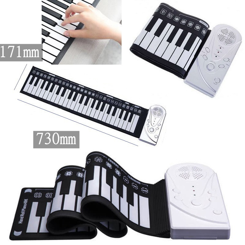 CyberTech Portable Soft Keyboard Electric Piano 便攜式智能手捲電子鋼琴 價錢、規格及用家意見 ...
