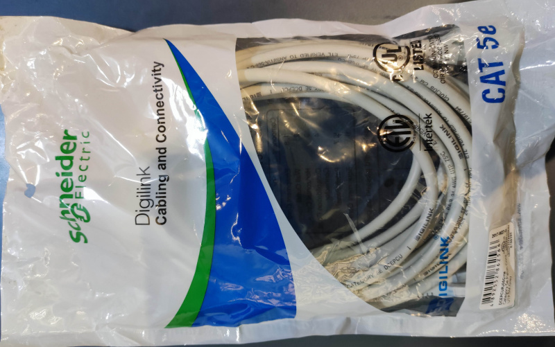 Schneider Cat5e Cable 5m 價錢、規格及用家意見 - 香港格價網 Price.com.hk