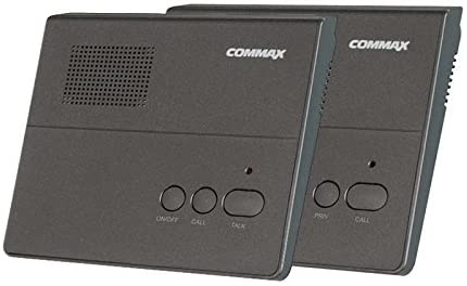 Commax Kit of a Master Unit and a Slave Unit of a Two-Wire Intercom CM ...