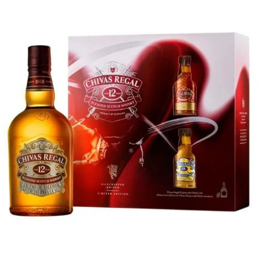 Chivas Regal 12 Year Old with Miniature Set 價錢、規格及用家意見 - 香港格價網 Price.com.hk
