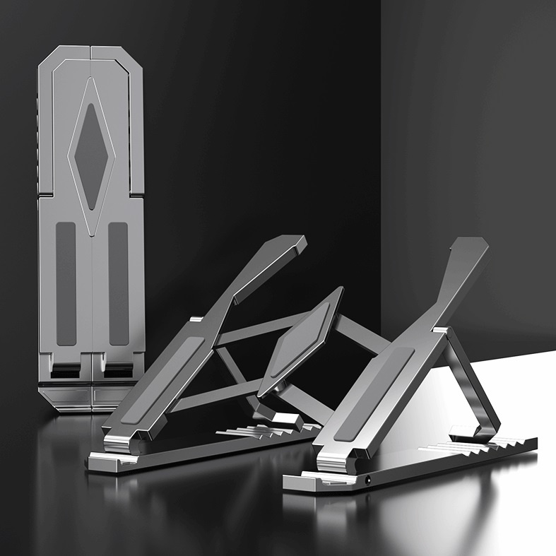 Cybertech Alumnium Portable (Transfomers) iPad / Laptop Stand 平板電腦/手提電腦 ...