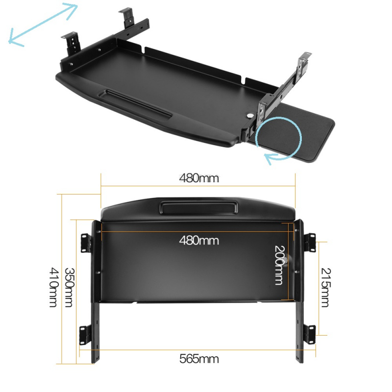 CyberTech Steel Keyboard Tray KT020 價錢、規格及用家意見 - 香港格價網 Price.com.hk