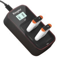 KINGMA 2 Pcs NP-BX1 Lithium-Ion Batteries With LCD Display Dual USB Charger - BM058 兩電池連顯示電量雙充電機 ...