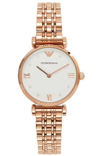 Armani Gianni 玫瑰金石英女裝手錶 AR11267 價錢、規格及用家意見 - 香港格價網 Price.com.hk