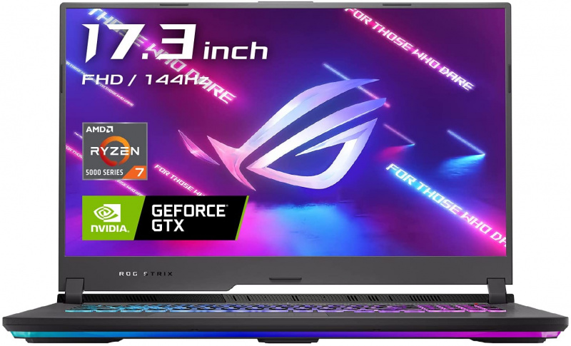 ASUS ROG Strix G17 17.3吋 (2021) (144Hz, R9-5900HX, 16+512GB SSD ...