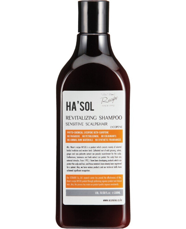 HA'SOL Revitalizing Shampoo 敏感性修復洗頭水 300ml 價錢、規格及用家意見 - 香港格價網 Price.com.hk