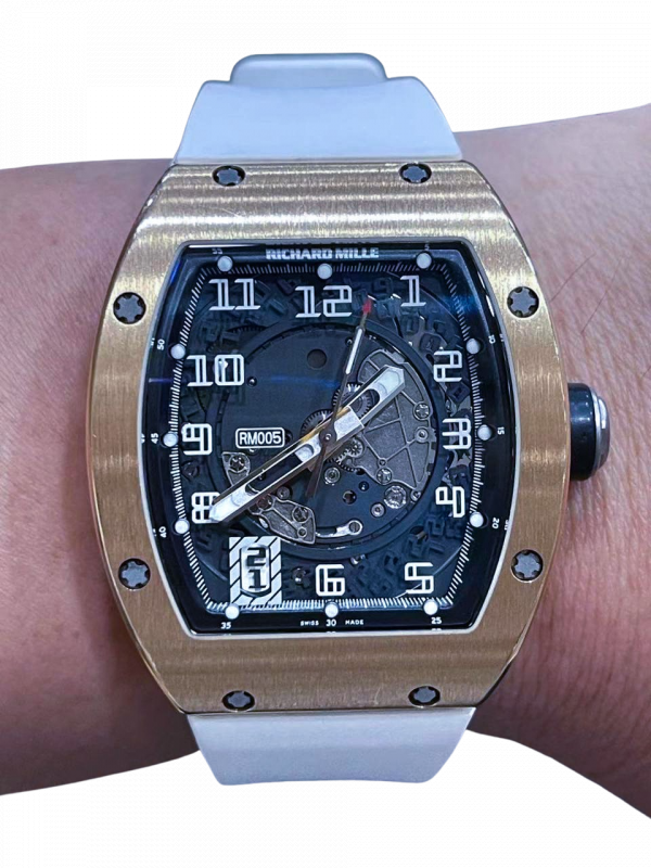 Richard Mille Rose Gold Watch RM 005 價錢、規格及用家意見 - 香港格價網 Price.com.hk