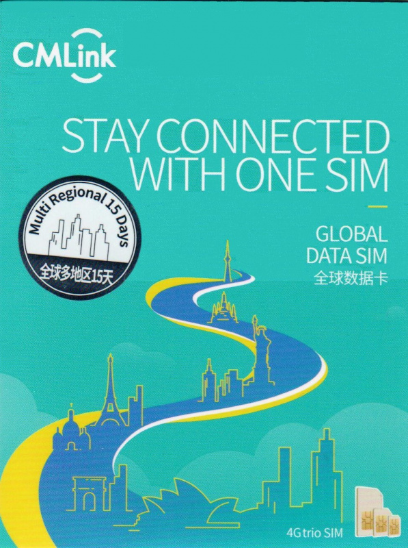 CMLink 全球多國 4G/3G 15日無限數據卡 價錢、規格及用家意見 - 香港格價網 Price.com.hk