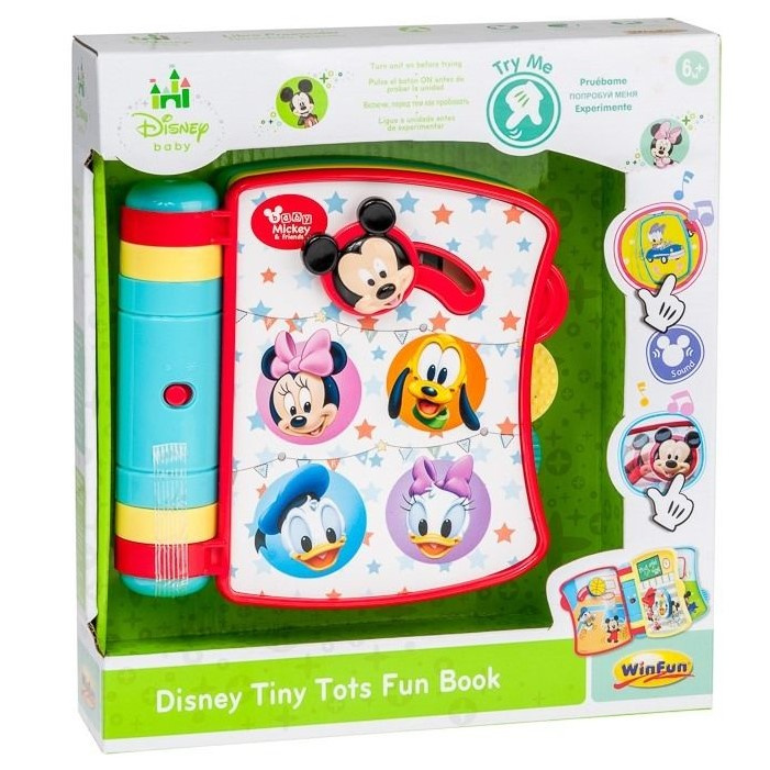 Winfun Disney Tiny Tots Fun Book 米奇與好友互動音樂圖書 價錢、規格及用家意見 - 香港格價網 Price ...