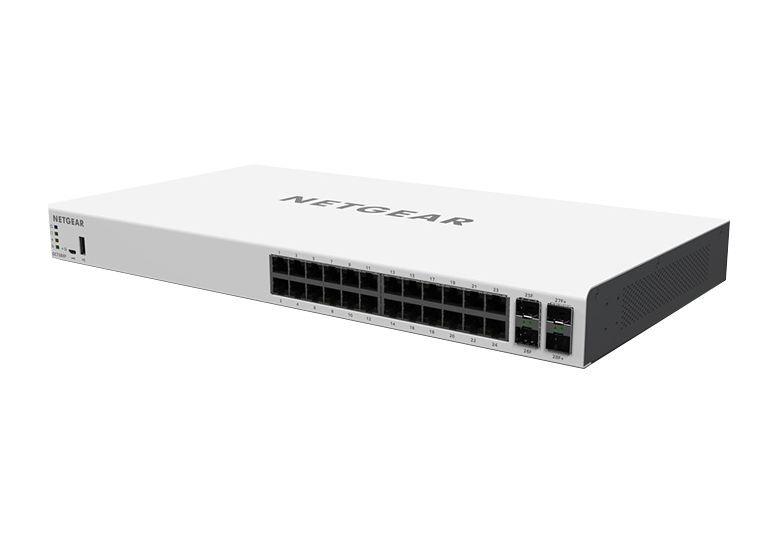 Netgear 28-Port Gigabit Ethernet PoE+ Smart w/optional Remote/Cloud ...
