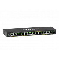Netgear 16-Port High-Power PoE+ Gigabit Ethernet Plus Switch (231W ...